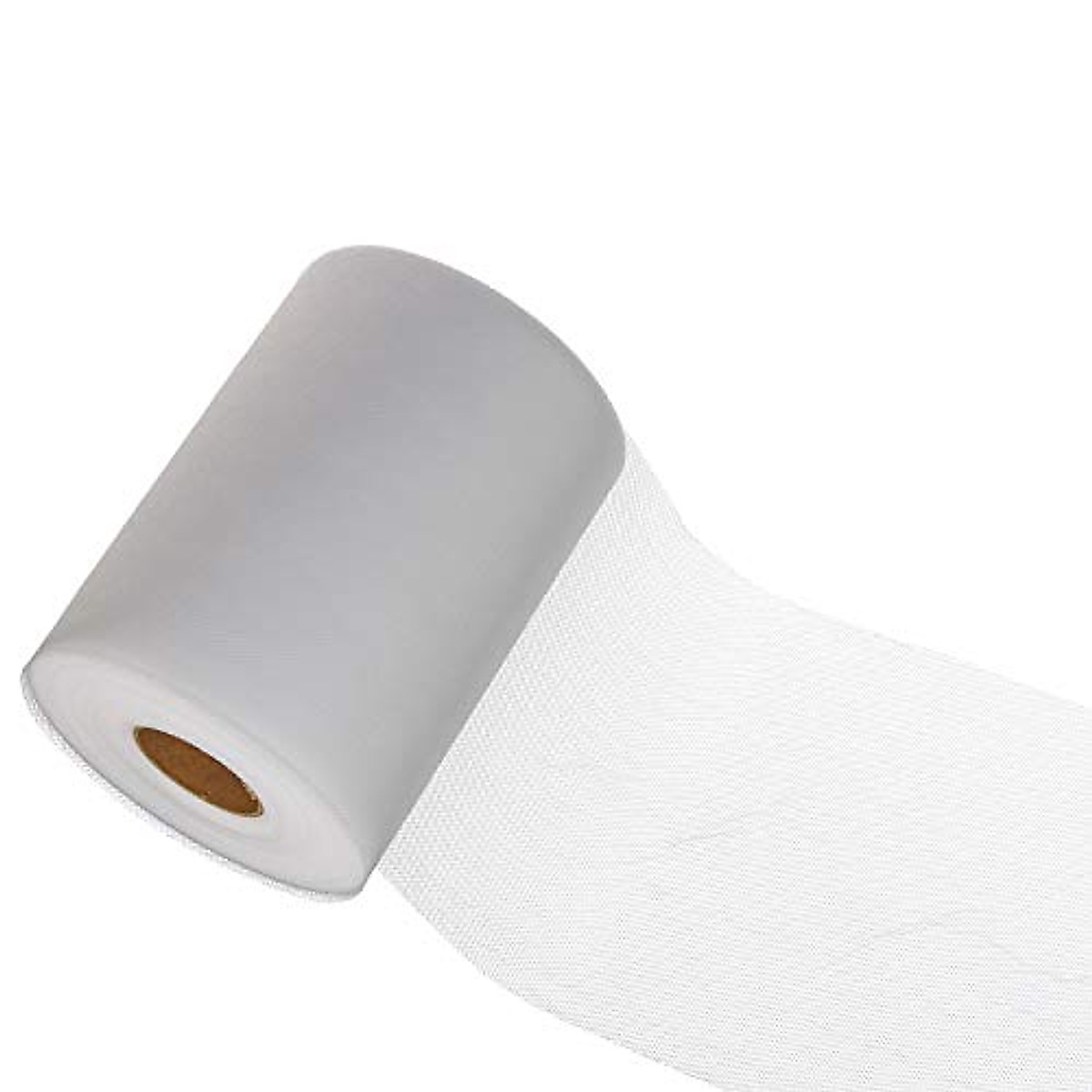 White Tulle Spool 6 Inch x 100 Yards for Tulle Decoration