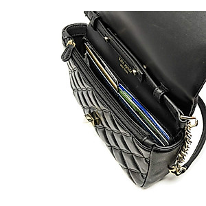 Kate Spade Natalia Crossbody Flap Turnlock Black Wlru6342