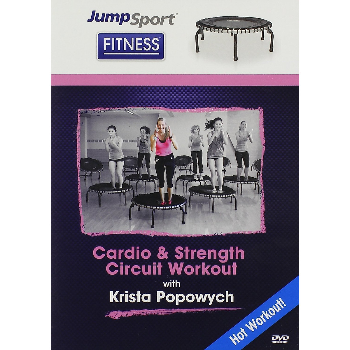 JumpSport Fitness Trampoline Cardio and Strength Workout DVD