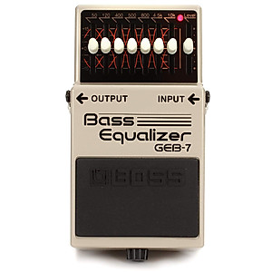 Boss GEB-7 7-band Bass EQ Pedal
