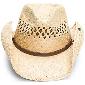Stetson Men's Straw, Natural, Medium