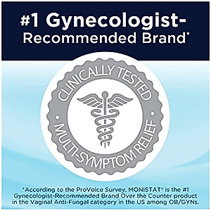 MONISTAT 1-Dose Yeast Infection Treatment For Women, 1 Ovule Insert & External Itch Cream