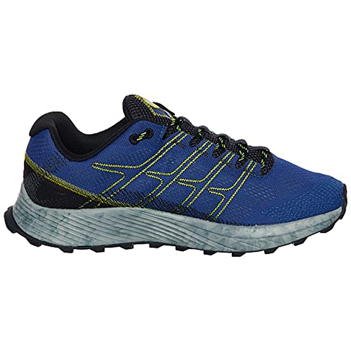 Merrell Men's J066747W Moab Flight Hiking Shoe, Cobalt, 10 W