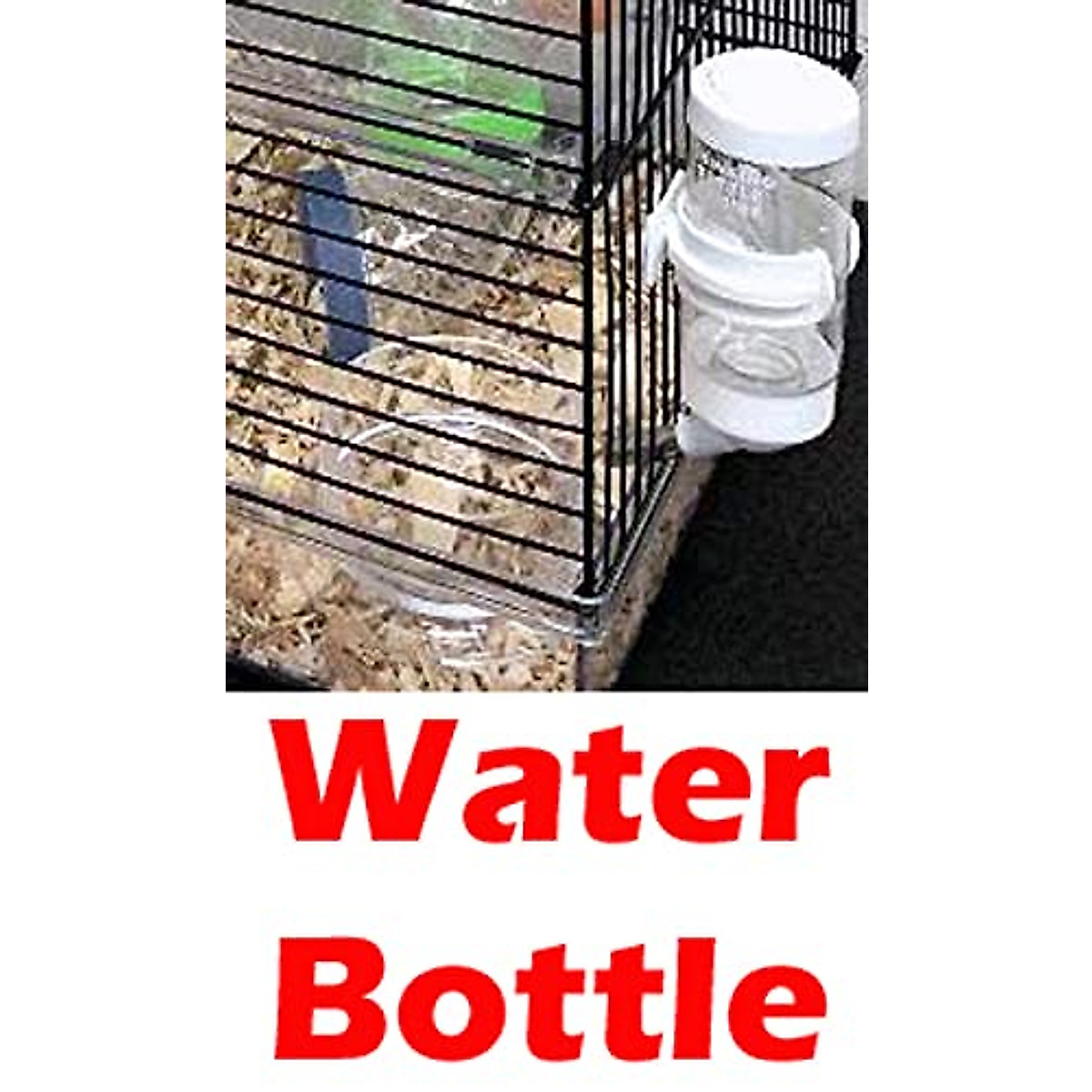 New 3 Level Sparkle Clear Transparent Syrian Hamster Mice Mouse Rat Cage with Large Top Running Ball