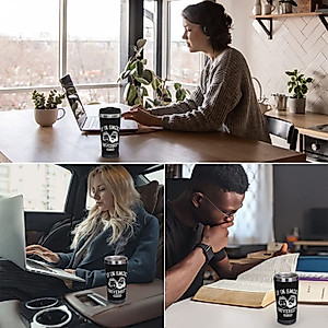 Cheech and Chong University 13 oz Stainless Steel Coffee Cup Suitable for Home, Office, Travel, Party