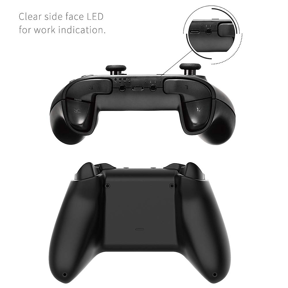 GuliKit Kingkong Controller for Nintendo Switch, Windows PC and Android, Powerful Wireless Joystick Support Smart Auto Pilot Gaming
