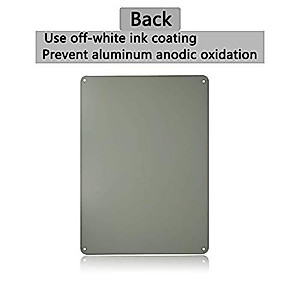 Video Surveillance in Use Sign,Warning Security Cameras in use Sign,Large 10x14 Inch Aluminum UV Ink Printed for House and Business (4-Pack)…