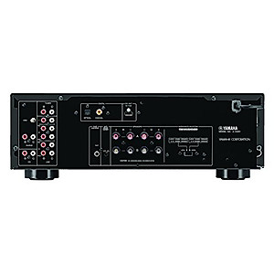 Yamaha A-S301BL Natural Sound Integrated Stereo Amplifier (Black)