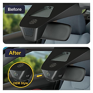 Fitcamx 4K Dash Cam Compatible with Car,Dash Camera Compatible with 2023 HR-V HRV HR V 3rd Gen (Color : Honda HRV 2023, Size : 4K Dual Cam 128GB)