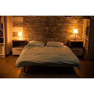 Miracle LED Nature’s Vibe Relax Sweet Dreams Nighttime LED Light Bulb (606902), 2-Pack,Yellow