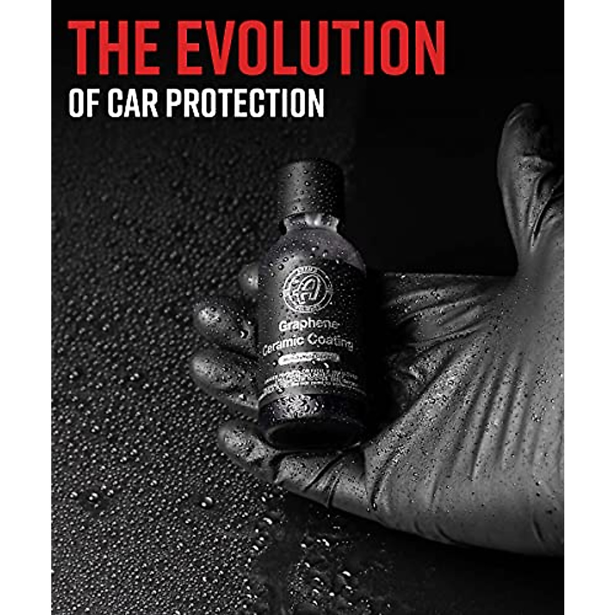 Adam's UV Graphene Ceramic Coating Bundle - 10H Ceramic Coating for Cars W/UV Glow Technology | 7+ Years of Protection | Apply After Car Wash Clay Bar Car Buffer Polisher | Boat RV Motorcycle