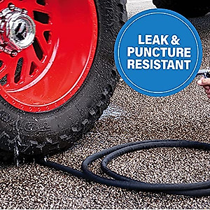 Bionic Flex 50’ Garden Hose, Ultra Durable & Lightweight Weatherproof Garden Water Hose, 600 PSI Crush Resistant EZ Connect Metal Fittings, Tear Resistant, Kink Free Outdoor Hose, Outdoor Yard Hose