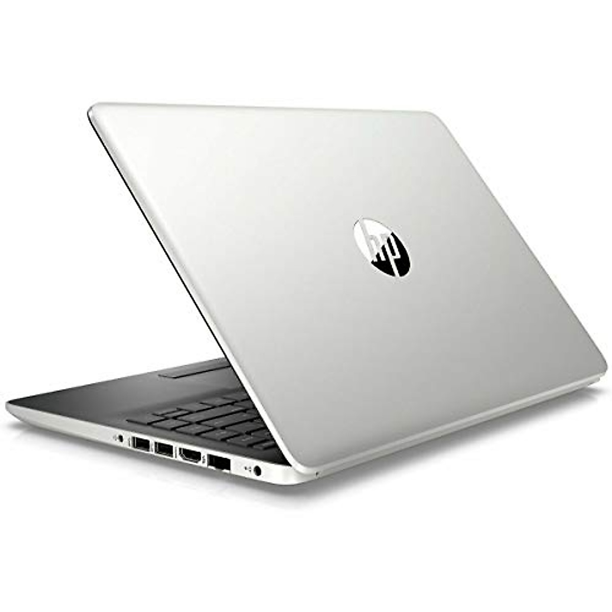 HP 14" HD Intel N4000 2.6GHz 4GB RAM 64GB eMMC Webcam Windows 10 Laptop + 1 Year Microsoft Office, Silver, 14-14.99 inches (7MP91UA)