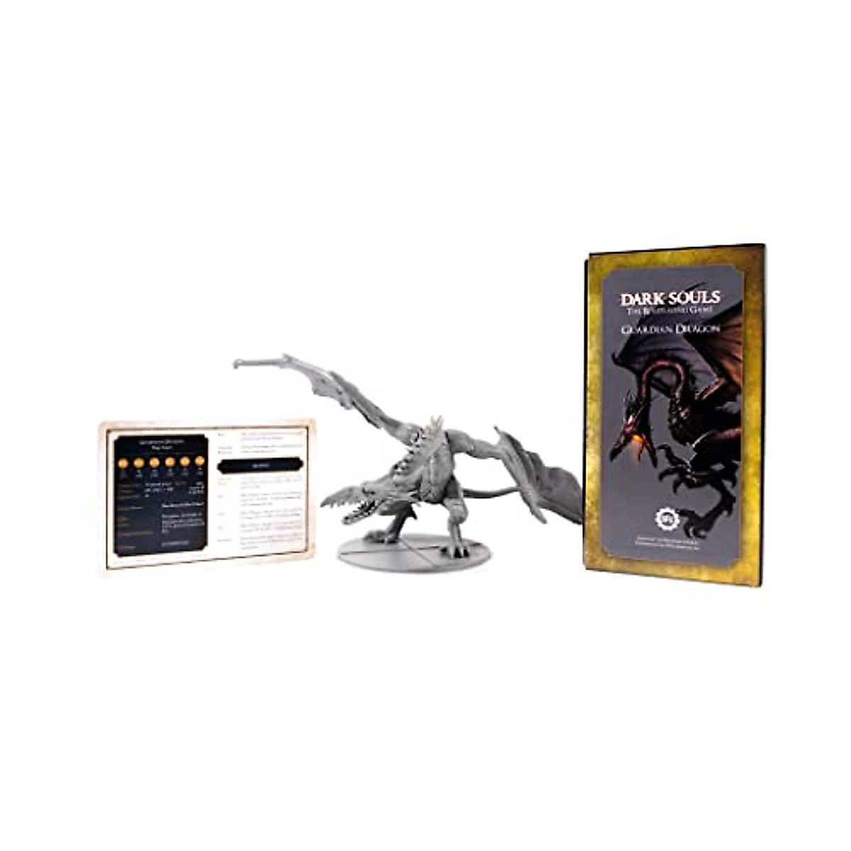 Steamforged Games Dark Souls The Role Playing Game: Guardian Dragon Miniature & Stat Cards