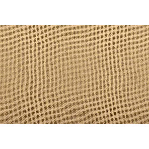 VHC Brands Burlap Solid Color Cotton Farmhouse Bedding 22x14 Filled Pillow, 14x22, Natural Tan