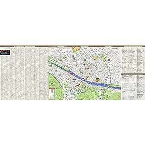 StreetSmart® Florence Map by VanDam ― Laminated pocket size Center City Street Map of Florence Italy with six distinct walking tours showing all ... Edition) Map – 2024 International Edition