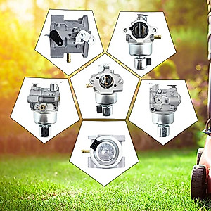 Czsmbt 20-853-33-S Carburetor Replacement for Kohler SV Series SV470 SV471 SV480 SV530 SV540 SV541 SV590 SV591 SV600 SV601 SV610 SV620 15HP 17HP 18HP 19HP Engines Lawn Mower Tractor Tune-Up Kit