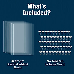 Stelucca Amazing Shields Cat Scratch Furniture Protector - Pack of 10, Adhesive Clear 17x12 in Cat Training Couch Protector - Plastic, Anti Scratching Sticky Tape Cat Repellent Mat - Scratching Post