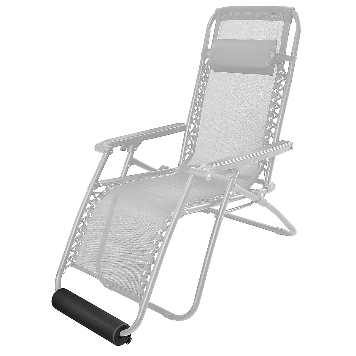 Zero Gravity Chair Cushion for Foot Rest, TOPJUM Footrest Cushion for Anti Gravity Folding Recliner, Footrest Padding for Patio Lawn Outdoor Chair, Lounge Accessory for Tall User