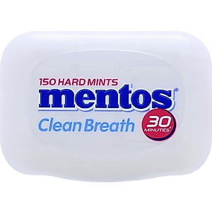 Mentos Peppermint Mint, 150Count