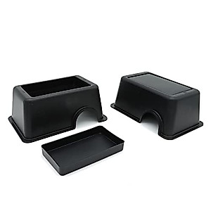 2 Pcs Small Reptile Hide Box Snake Hide Feel Secure and Safe, Gecko Hide