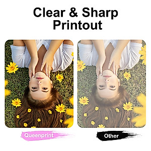 QUEENPRINT for HP 67XL Ink Cartridges Replacement for HP 67 67XL 67 XL Combo Pack for Envy Pro 6055 6455e 6055e 6400 6452 6052 6455 DeskJet 4100 2700 2742e 2755e 2752 4152 4155e (Black Tri-Color)