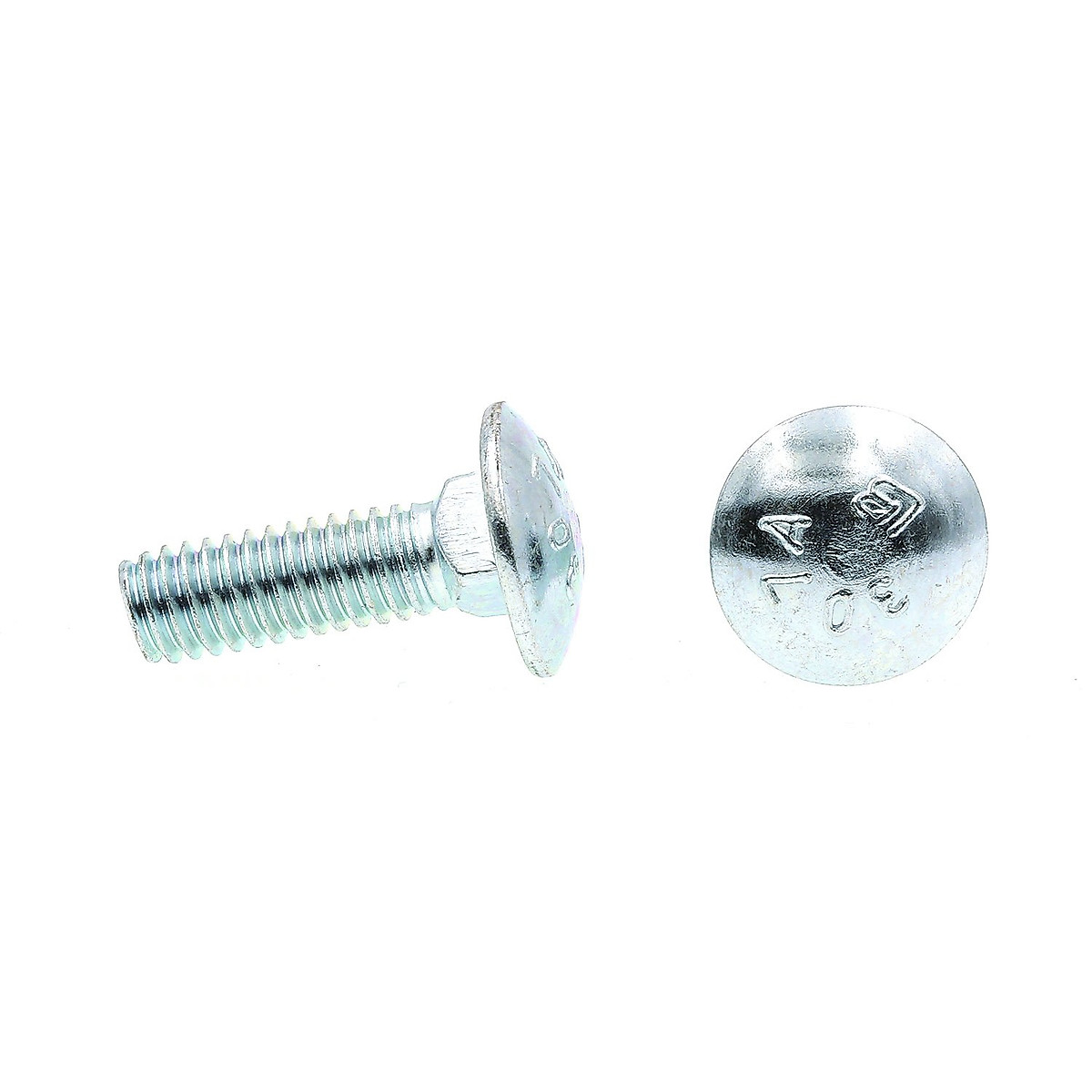 Prime-Line 9062830 Carriage Bolts, 5/16 In.-18 X 1 In., A307 Grade A Zinc Plated Steel (50 Pack)