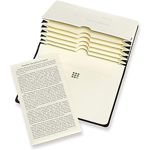 Moleskine PRO Portfolio, Hard Cover, Pocket (3.5" x 5.5") Black