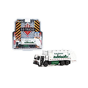 2021 Mack LR Rear Loader Refuse Truck, White - Greenlight 45170C/48-1/64 Scale Diecast Car