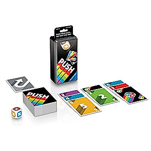 Ravensburger Push Family Card Game for Kids & Adults Age 8 & Up - Push Your Luck… but not Too far! , Black