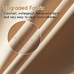 Warmally 10x10ft Pergola with Adjustable Sun Shade Canopy Cover Sturdy Steel Frame Outdoor Gazebo Shelter for Your Garden, Porch, or Backyard