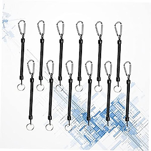 DOITOOL 24 pcs Lanyard for Phone for Cell Phone Fishing Lanyard Cellphone Lanyard Fishing Gear Tool Retractable Fishing Ropes Safety Boating Rope Security Gear Tools Key Rings Keychains