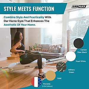 GR8FLEX High Performance Gym with Total Over 100 Workout Exercises (Military Model)