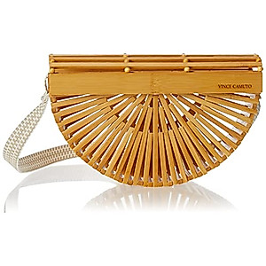 Vince Camuto womens Maude Crossbody, Natural, One Size US