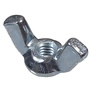 Hillman Fasteners 100Pk 1/4" Wing Nut 180249 Wing Nuts