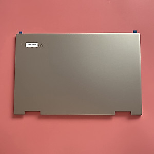 LTPRPTS Replacement Laptop LCD Back Cover Top Case Rear Lid for Lenovo Yoga C740-14IML C740-14 81TC 5CB0U43995 AM1FG000310 5CB0U43994 White Gold