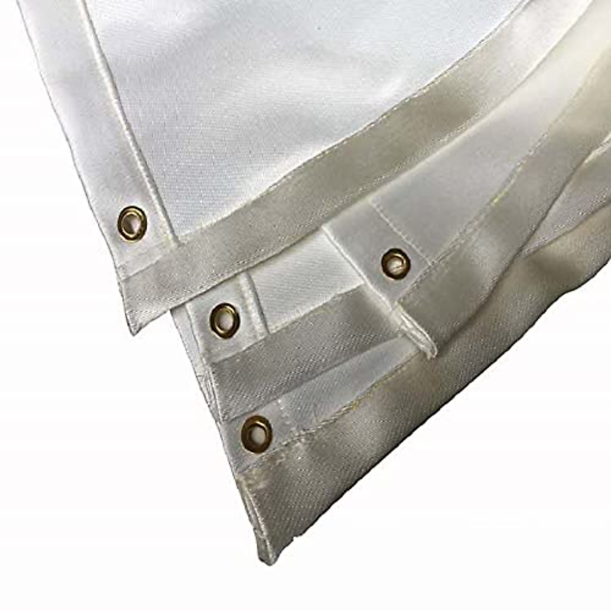 Heavy-Duty Fiberglass Fire Retardant Blanket, Large Welding Fireproof Thermal Resistant Insulation (Color : Gray, Size : 4X5M)