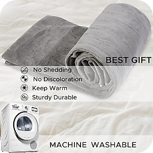 Heated Mattress Pad Queen Size 60"x80", 5 Heating Levels Dual Control with 10 Hours Auto-Off, Warming Bed, Fast Heating Electric Mattress Pad, Grey