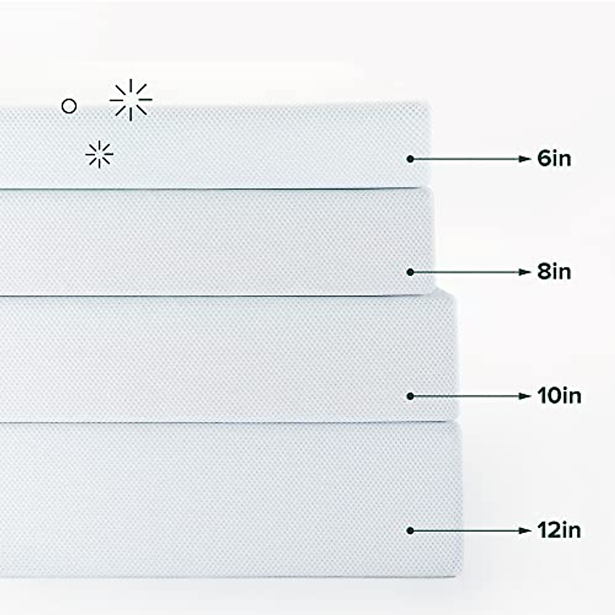 ZINUS 10 Inch Green Tea Cooling Gel Memory Foam Mattress / Cooling Gel Foam / Pressure Relieving / CertiPUR-US Certified / Bed-in-a-Box, Queen
