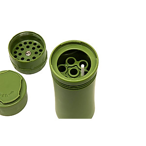 Grindarolla Cone Loading Grinder | Matte Green | Pack your Pre-Rolled Cones and Grind your contents for a Quick, Convenient, Durable, Simple Experience