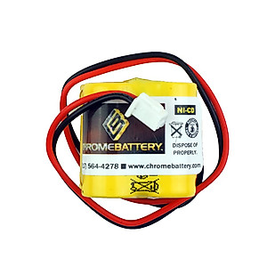 Emergency Lighting Replacement Battery Replaces BST Battery - D-2/3AA400MAH 4.8V,