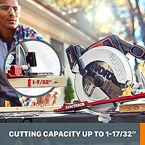 Worx WX530L 20V Power Share ExacTrack 6.5" Cordless Circular Saw