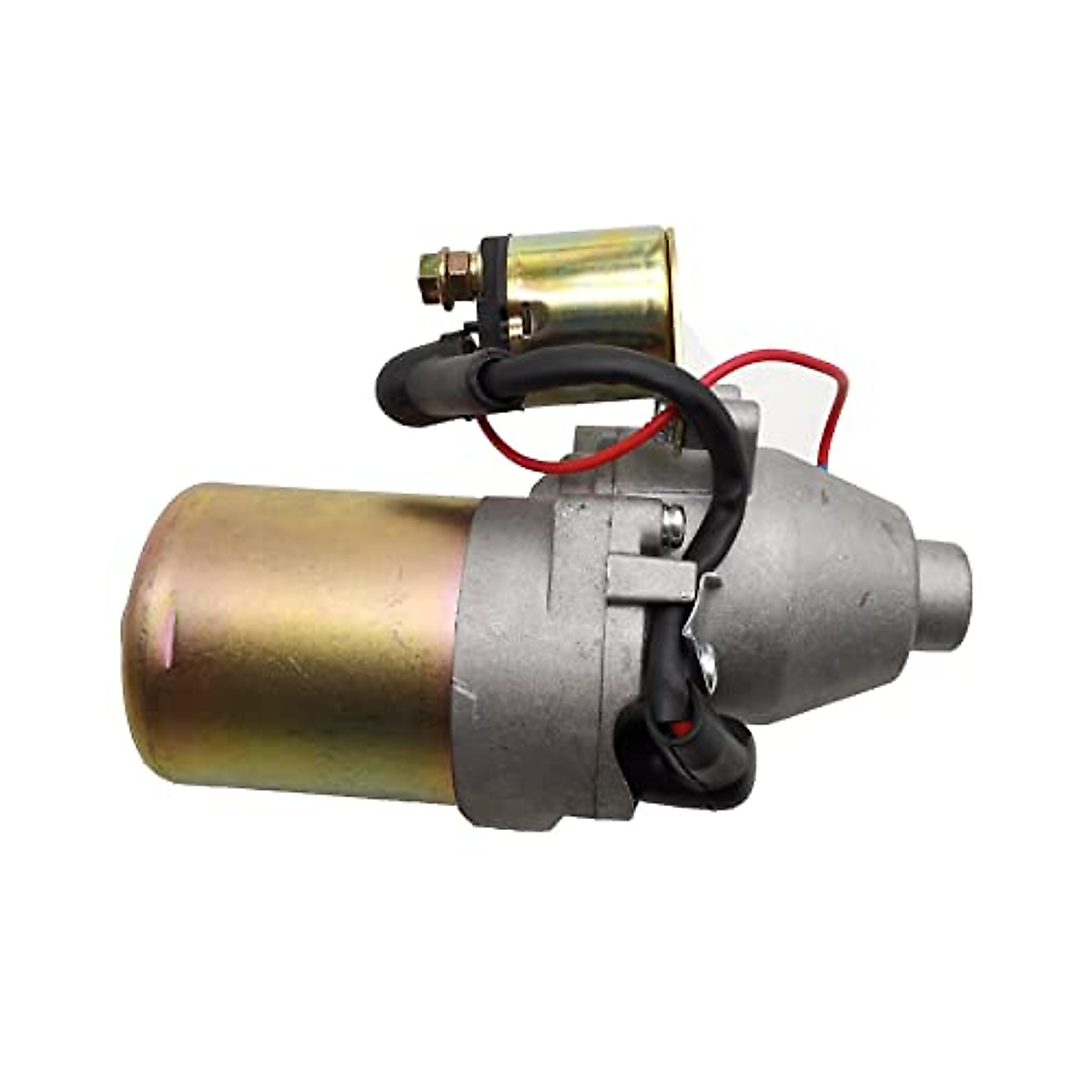 shiosheng Starter Motor & Solenoid for Honda GX160 GX200 GX 160 200 168F 5.5Hp 6.5HP Compressor Generator Small Engine 31210-ZE1-023
