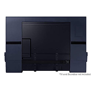 SAMSUNG QN75LST7TA The Terrace 75" Outdoor QLED 4K Smart TV with a HW-LST70T 3.0 Channel Soundbar with Dolby 5.1 Ch and a VG-SDC75G 75" Dark Gray Dust Cover for The Terrace TV (2020)