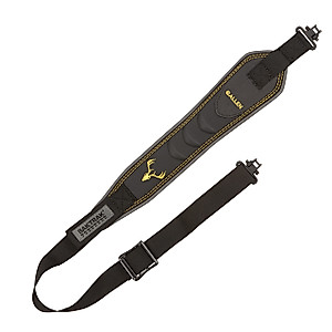Allen Company Boulder BakTrak 2-Point Rifle and Shotgun Sling - Rubber Grip with Swivels - Ideal for Hunting and Shooting - Gun Strap - Tested up to 300 Lbs. - Black
