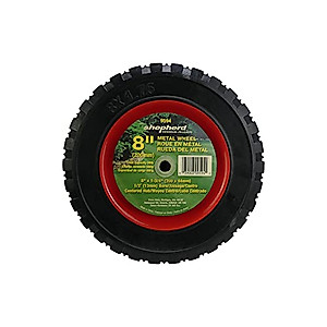 Shepherd 9594 Semi Pneumatic Sawtooth Tread Replacement Wheels