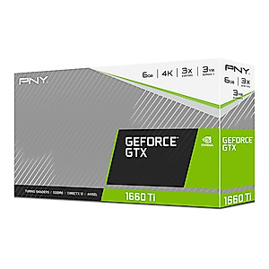 PNY GeForce® GTX 1660 Ti 6GB Graphics Card