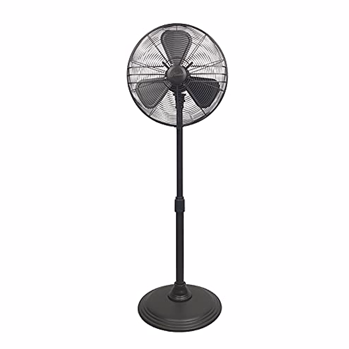 Hunter 90444z Adjustable 3 Speed Retro Pedestal Stand Floor Fan, 80 Degree Oscillation, 16", Oil-Rubbed Bronze