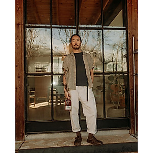 18.21 Man Made Original Absolute Mahogany 3-in-1 Body Wash, Shampoo, & Conditioner for Men, All Hair & Skin Types, Strengthens and Moisturizes in a Manly Aroma, 18 oz