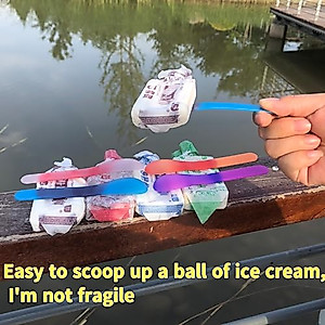 40 Color-Changing Spoons-Dessert Pudding Spoons-Birthday Celebration Spoons-Ice Cream Spoons-Perfect for Parties -Reusable-Individually Wrapped!